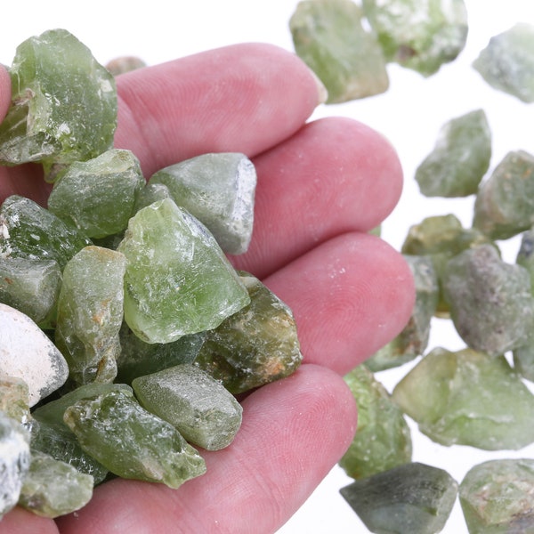 Peridot Raw Crystal - Etsy