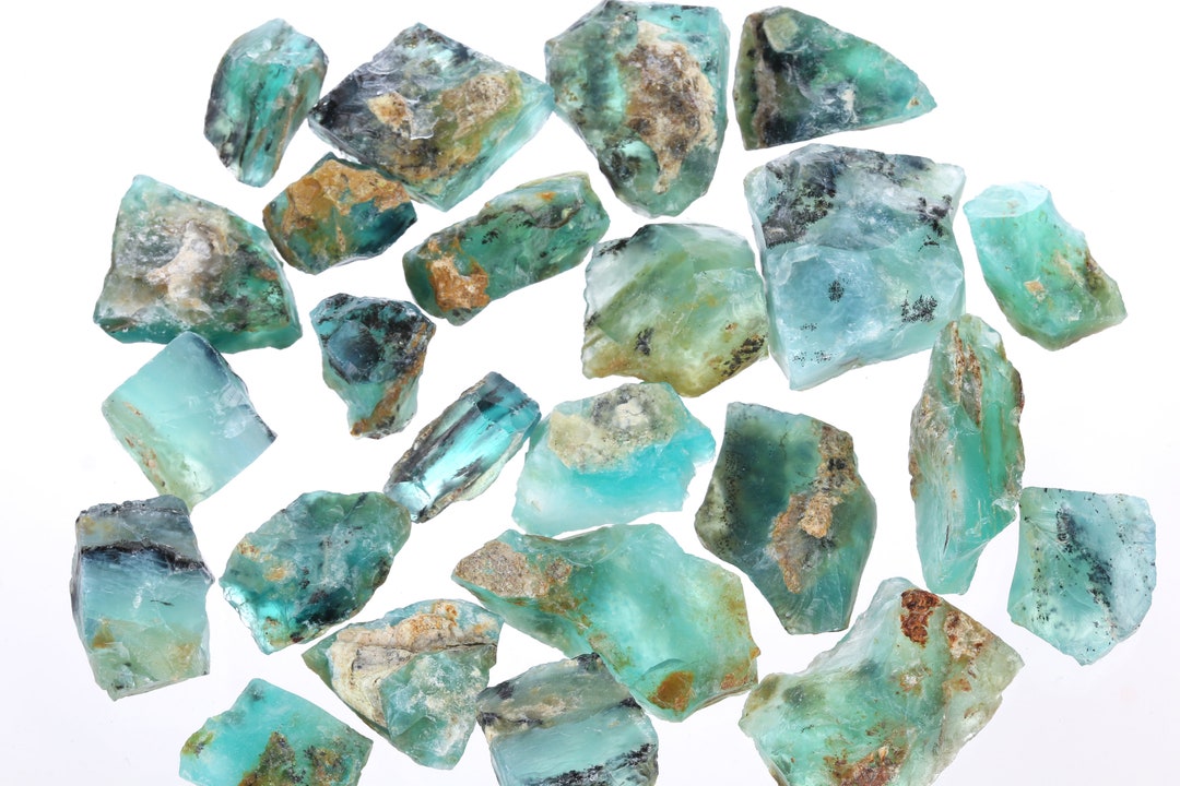Raw Peruvian Blue Andean Opal, Raw Crystals, Rough Blue Opal, Rough ...