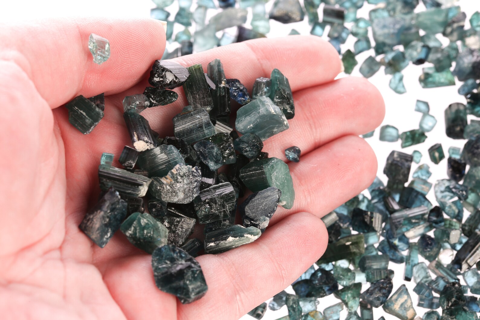 Small Blue Tourmaline Pieces Raw Blue Tourmaline Rough Blue | Etsy