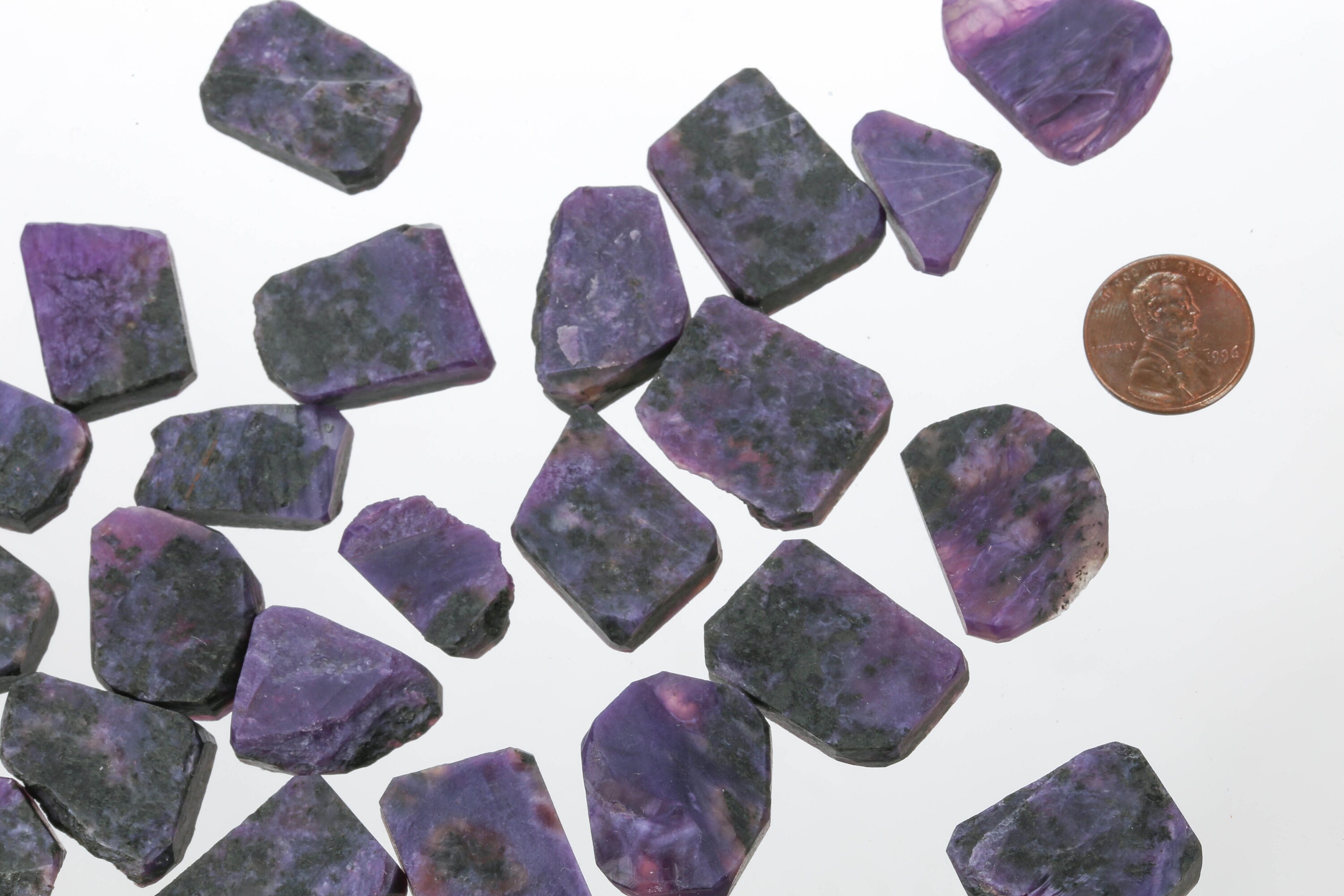 Medium Raw Charoite Pieces Rough Charoite Genuine Charoite | Etsy