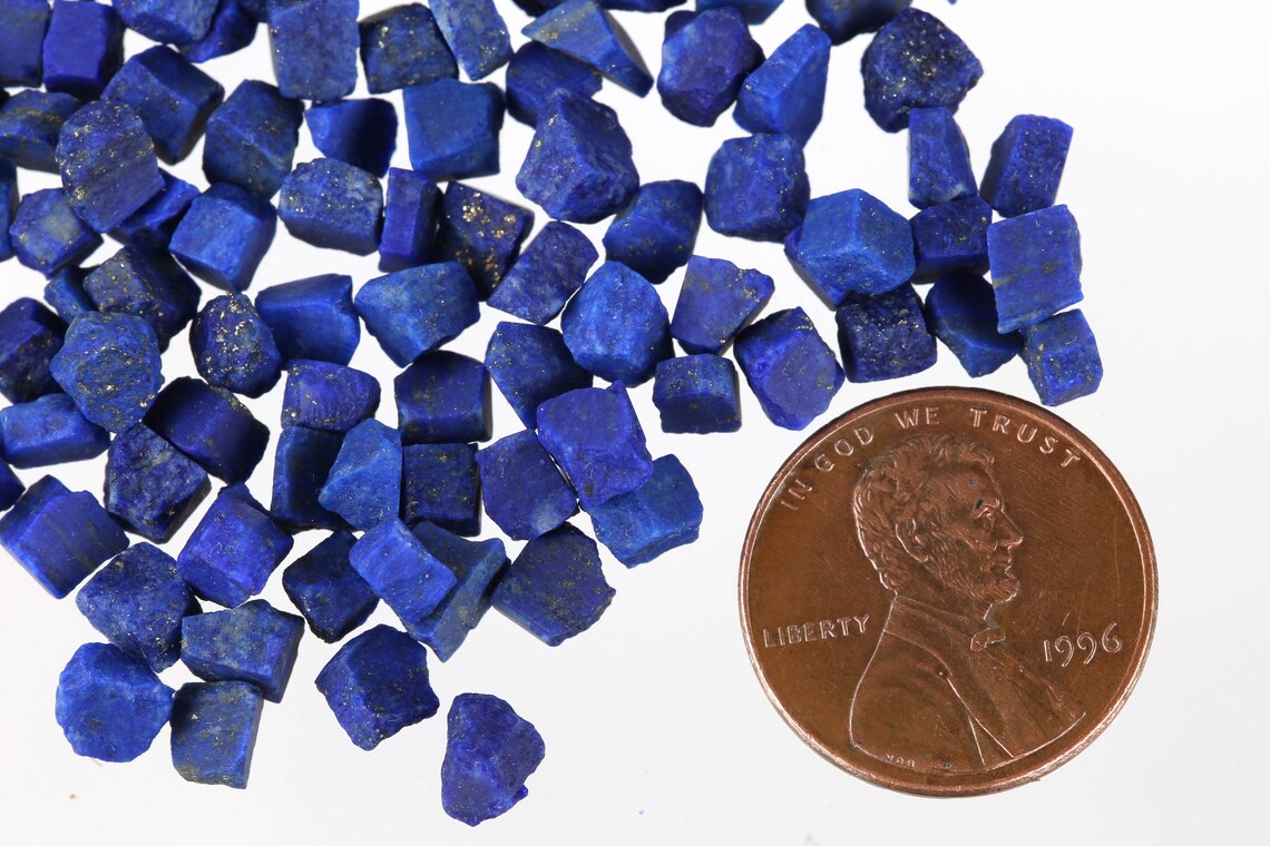 Tiny Raw Lapis Pieces Rough Lapis Genuine Lapis Crystal - Etsy
