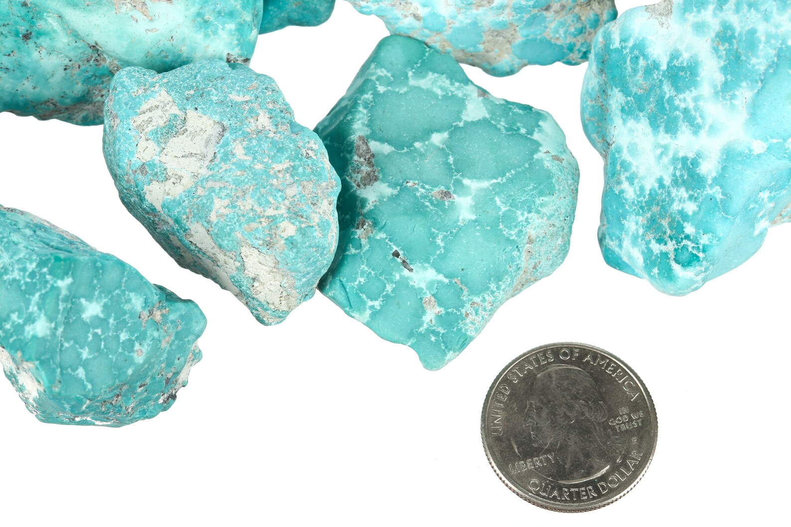 Large Raw Turquoise Pieces December Birthstone Bulk Rough | Etsy