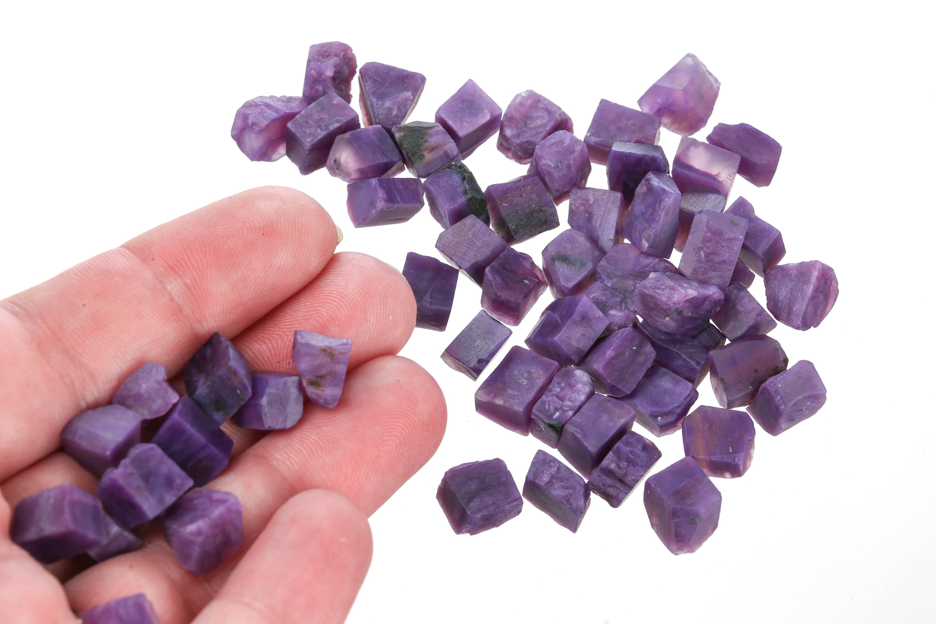 Small Raw Charoite Pieces Rough Charoite Genuine Charoite - Etsy