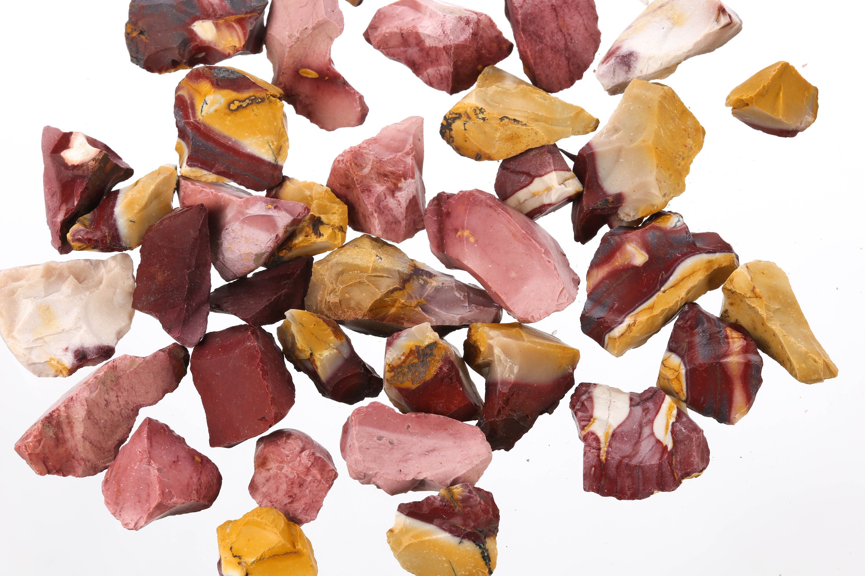 Raw Mookaite Pieces Rough Mookaite Genuine Mookaite Crystal - Etsy