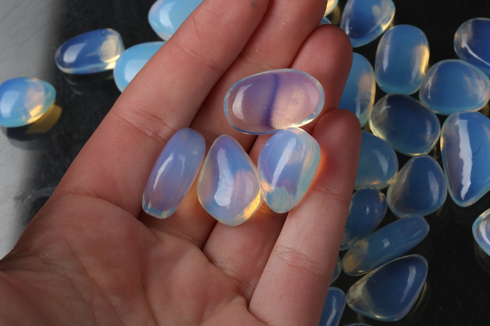 Tumbled Raw Opalite Rough Opalite Crystal Raw Crystals - Etsy Australia