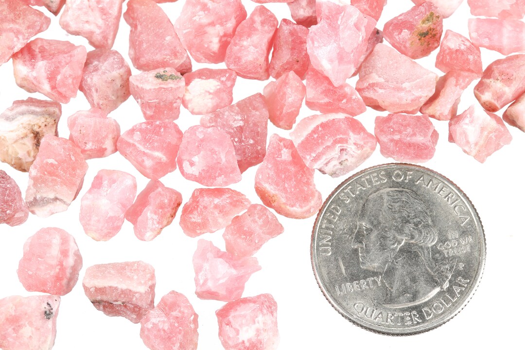 Raw Rhodochrosite Pieces, Rough Rhodochrosite, Genuine Rhodochrosite ...