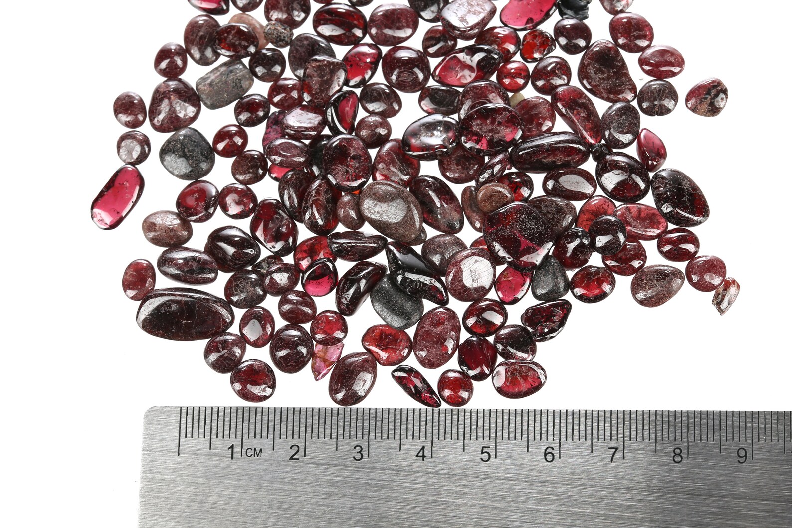 Tumbled Garnet Pieces, Raw Garnet, Genuine Uncut Garnet Crystal ...
