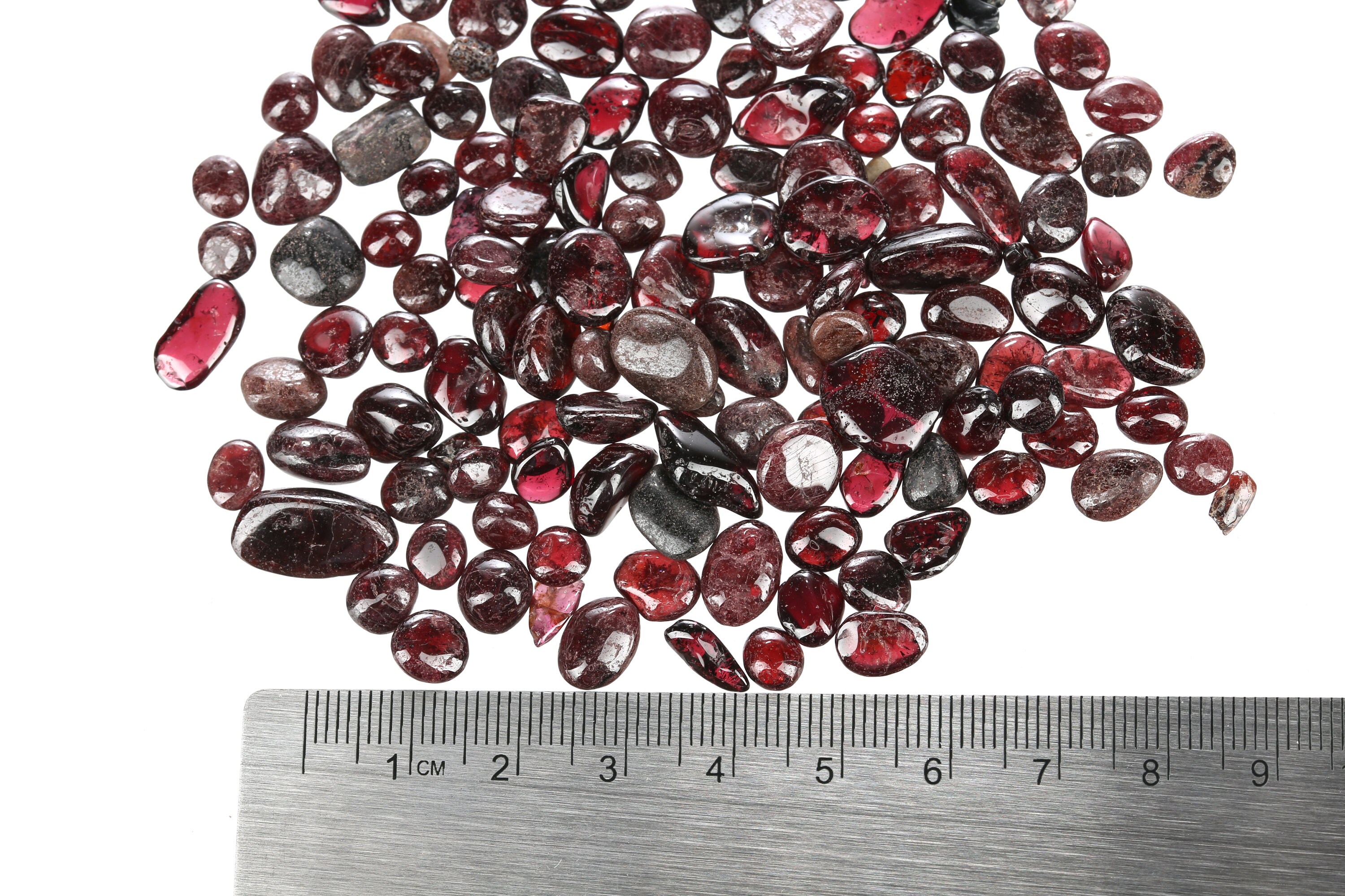 Tumbled Garnet Pieces Raw garnet Genuine Uncut Garnet | Etsy