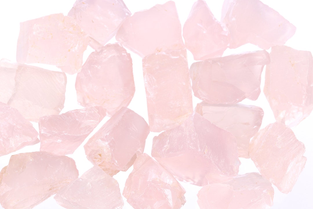 Raw Pink Moonstone Pieces, Rough Pink Moonstone, June Birthstone, Bulk ...