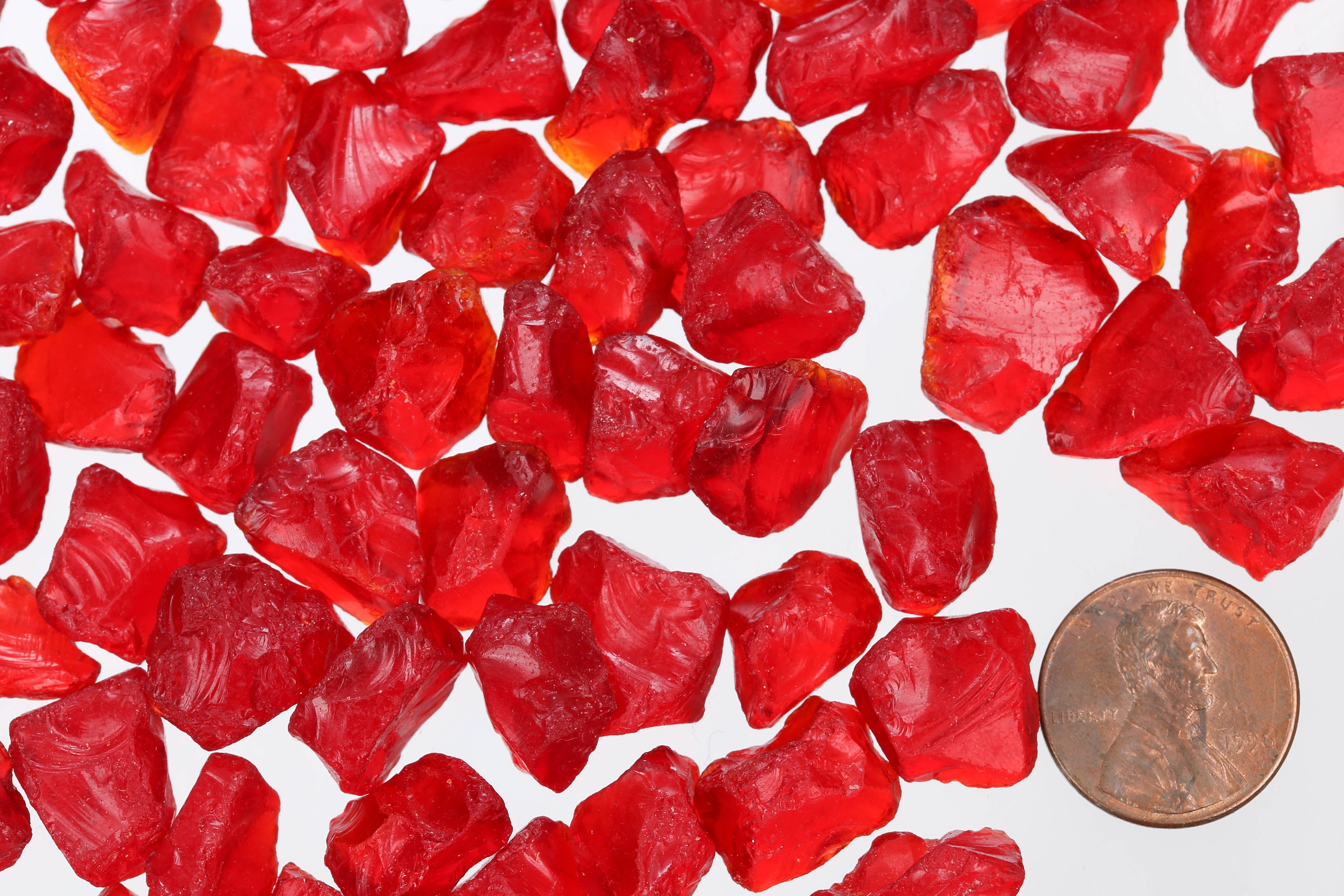 Raw Ruby Quartz Pieces Rough Ruby Quartz Genuine Uncut Ruby Etsy