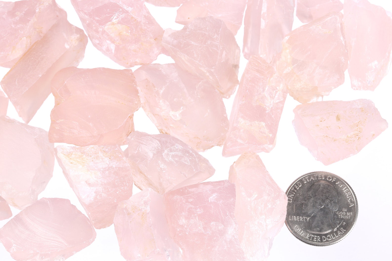 Raw Pink Moonstone Pieces Rough Pink Moonstone June | Etsy