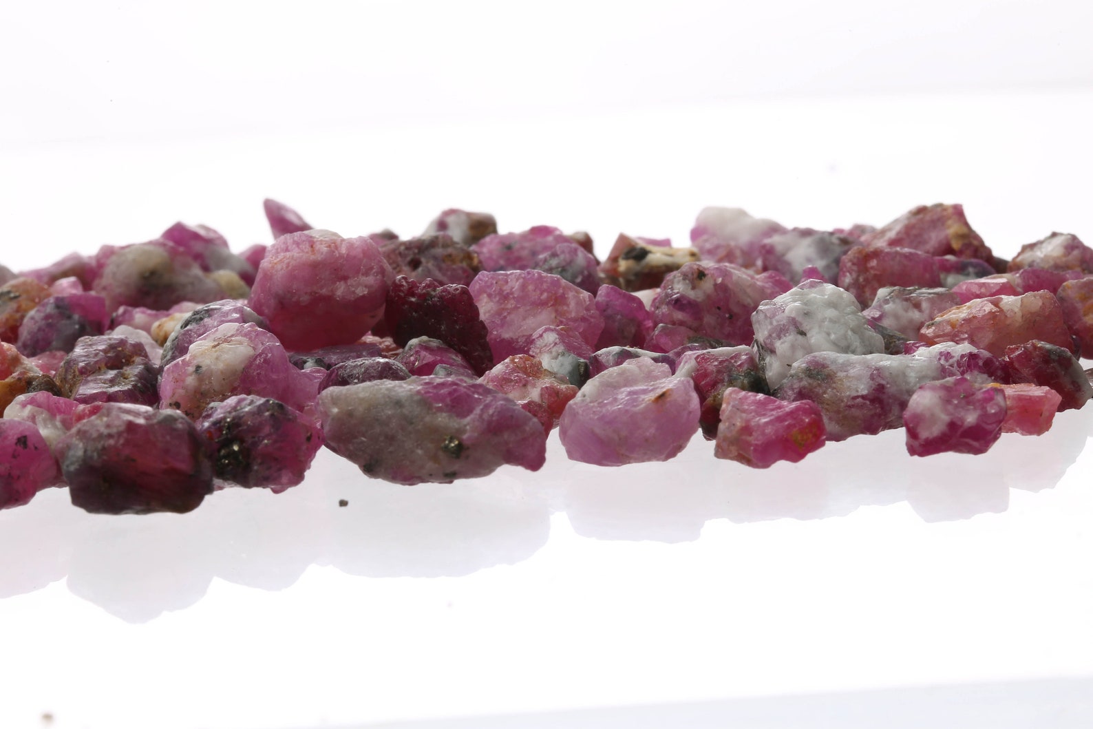 Raw Ruby Pieces Rough Ruby Genuine Uncut Ruby Crystal July | Etsy