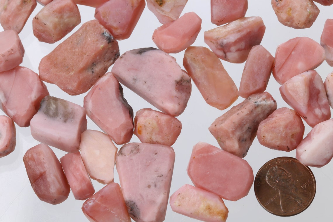 Raw Rhodochrosite Pieces Rough Rhodochrosite Genuine - Etsy