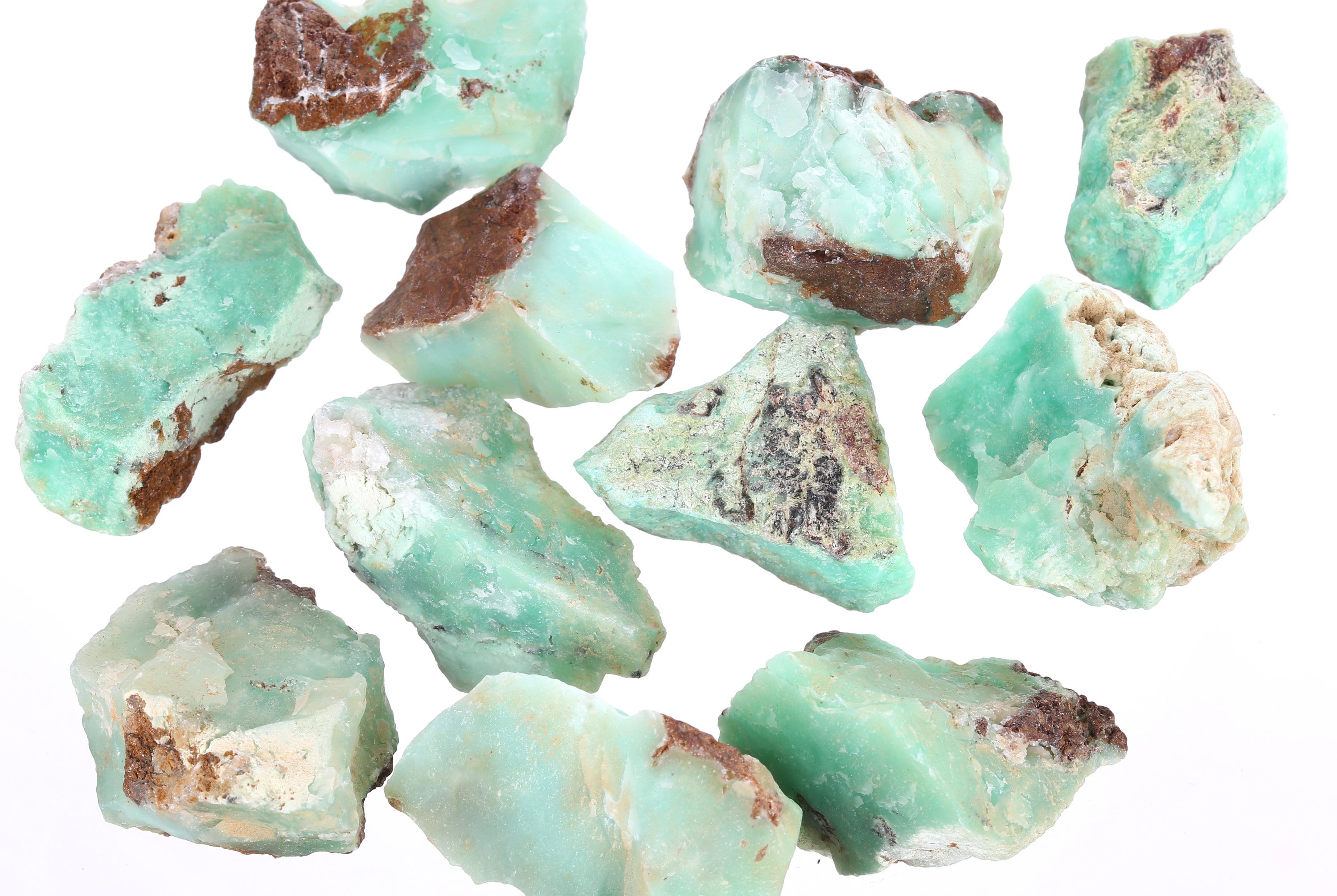 Large Raw Chrysoprase Pieces Rough Natural Chrysoprase Raw | Etsy