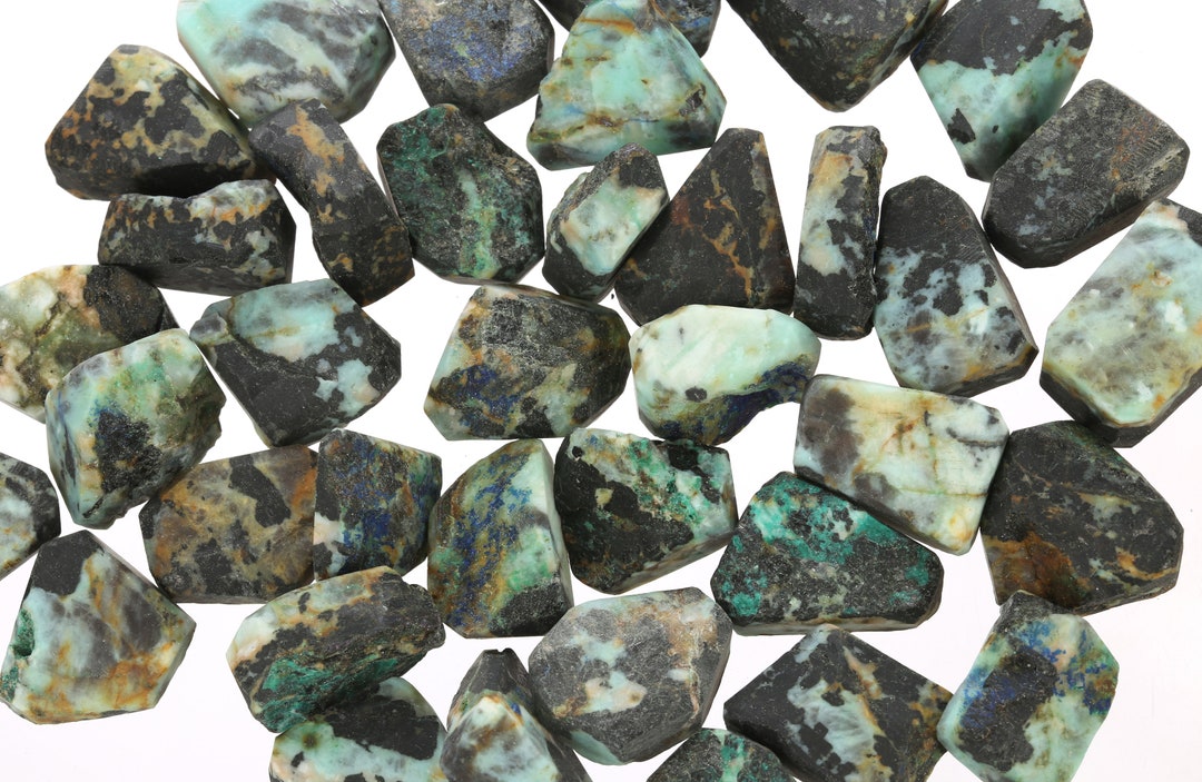 Raw Azurite Pieces, Rough Azurite, Unique Gemstones, Raw Azurite ...
