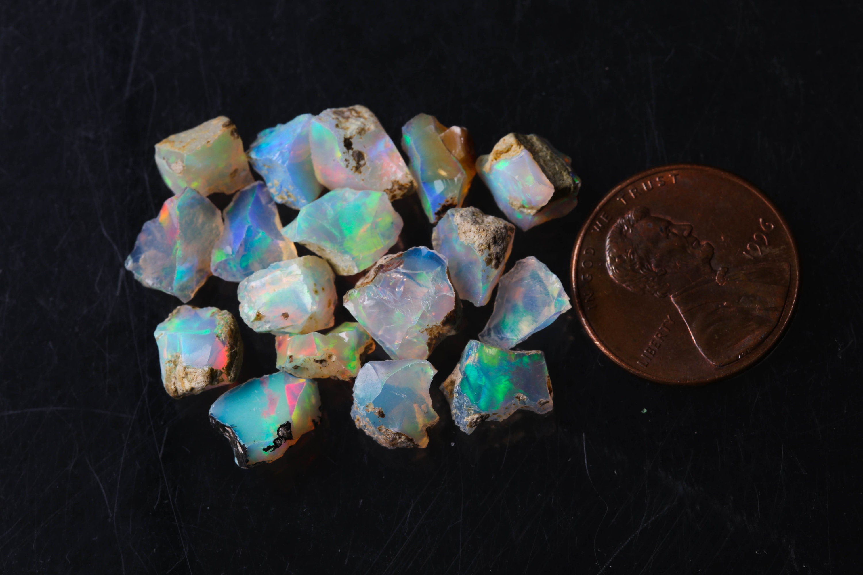 High Quality Raw Ethiopian Opal Chips, Raw Crystals, Welo Opal, Natural ...