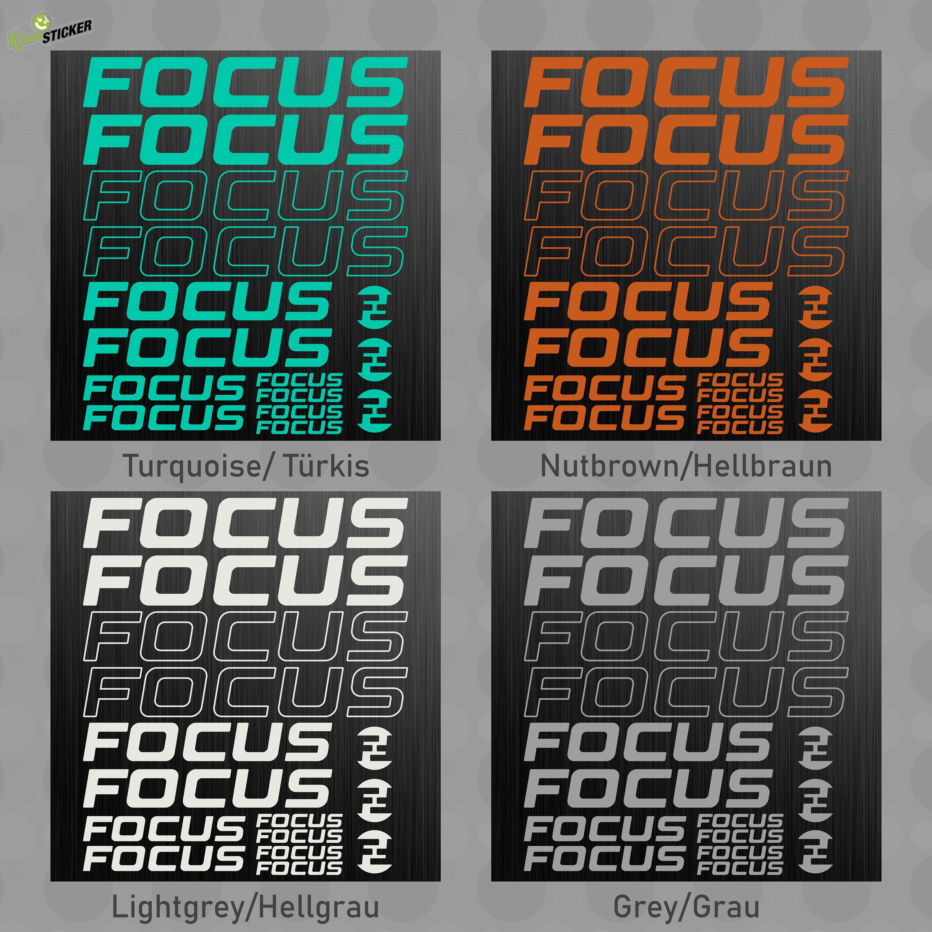 FOCUS Sticker Bike Bike Mtb Bmx Road 15pcs - Etsy