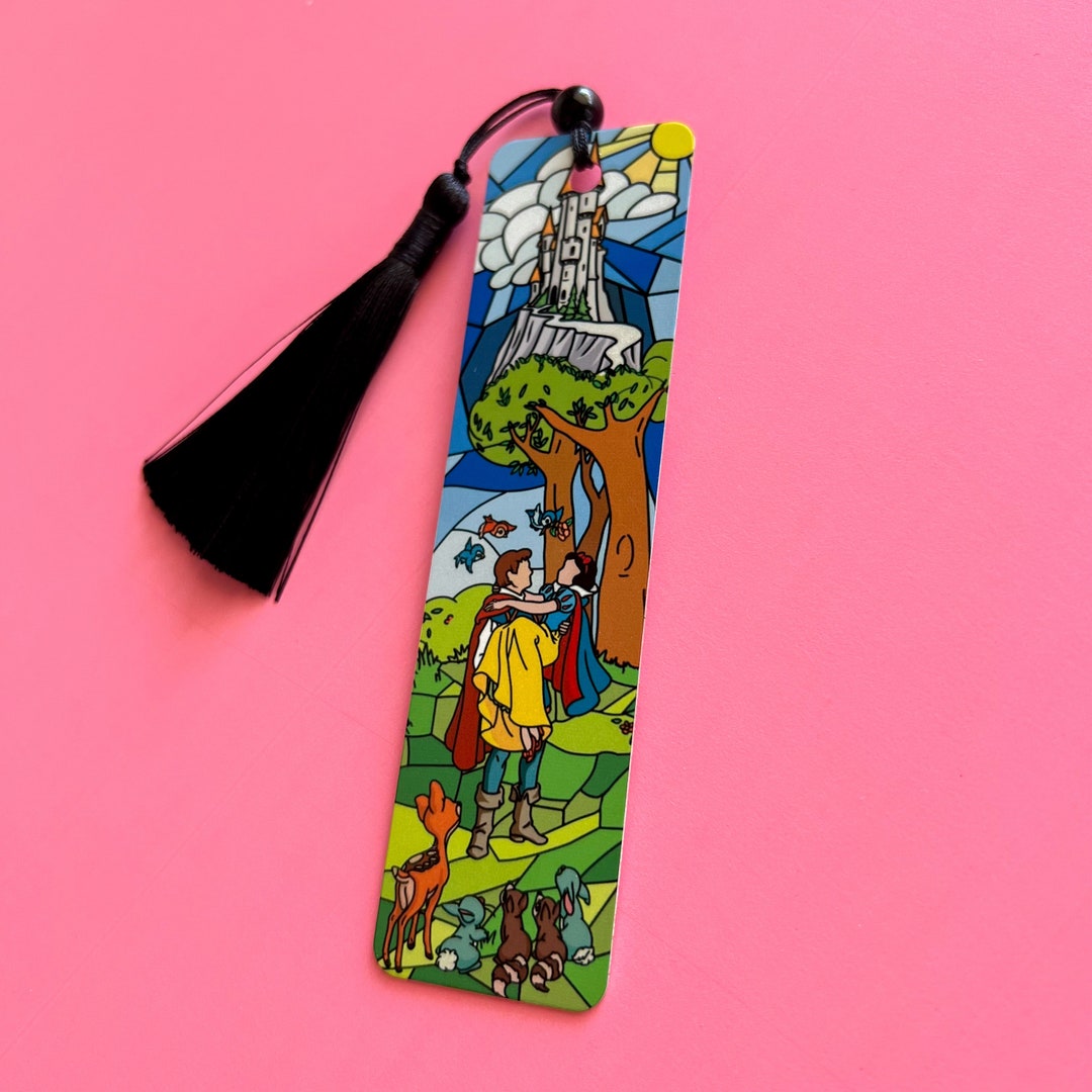 Snow White Bookmark/ Stained Glass - Etsy
