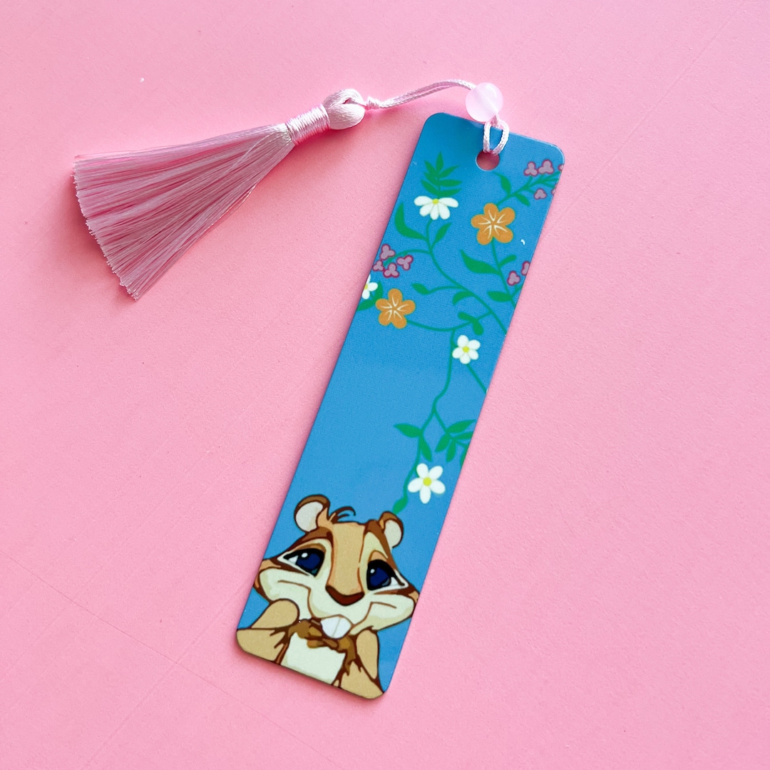 Enchanted the Movie Bookmark, Pip and Giselle Curtain Dress, Handmade ...