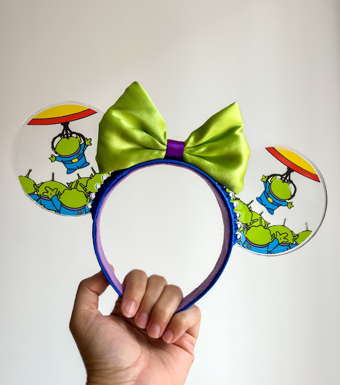 Aliens Clear Ears / Toy Story Aliens / Resin Mouse Ears/ the Claw - Etsy