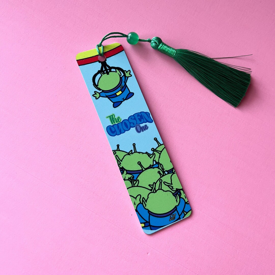 Toy Story Aliens Bookmark, Disney Inspired Handmade Gift, Buzz Light ...