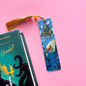 The Little Mermaid Bookmark/ Stained Glass Disney Ariel Thingamabob ...