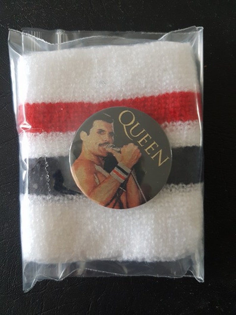 Queen Freddie Mercury Sweat Band Wristband Replica | Etsy
