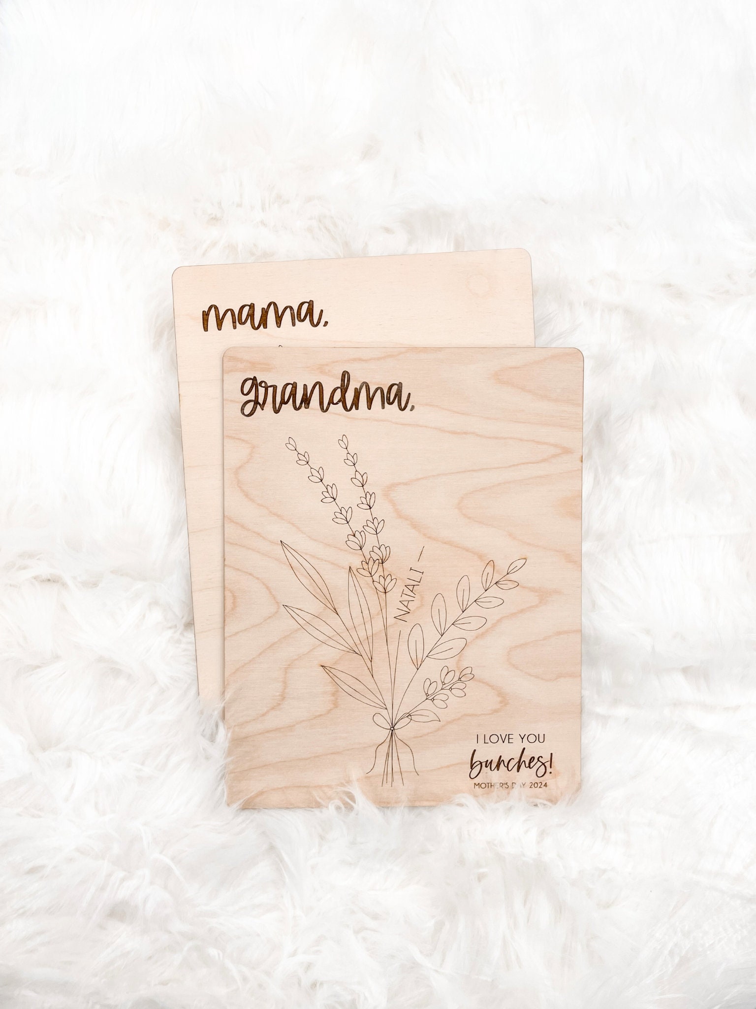 Grandma, I Love You Bunches, Grandma Handprint Sign, Craft With Grandma ...