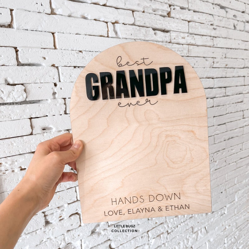 Grandpa Sign - Etsy