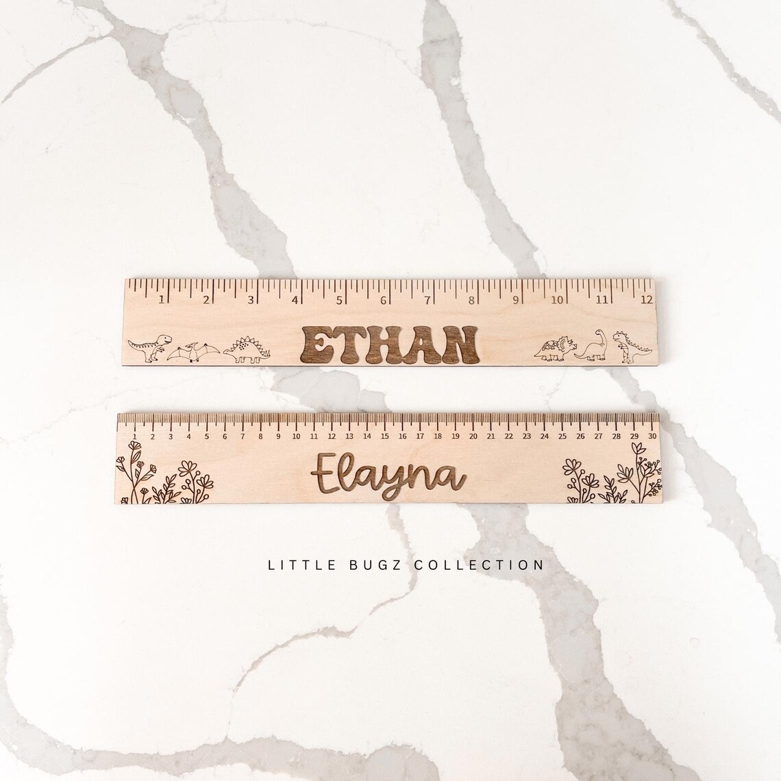Personalized Kids Wooden Ruler, Custom Kids Ruler, Name Ruler for Kids ...