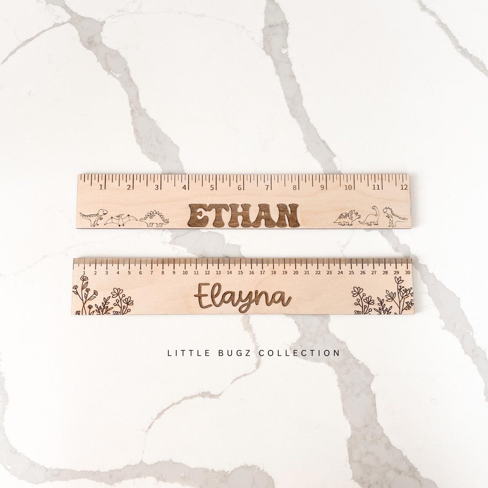 Personalized Kids Wooden Ruler, Custom Kids Ruler, Name Ruler for Kids ...