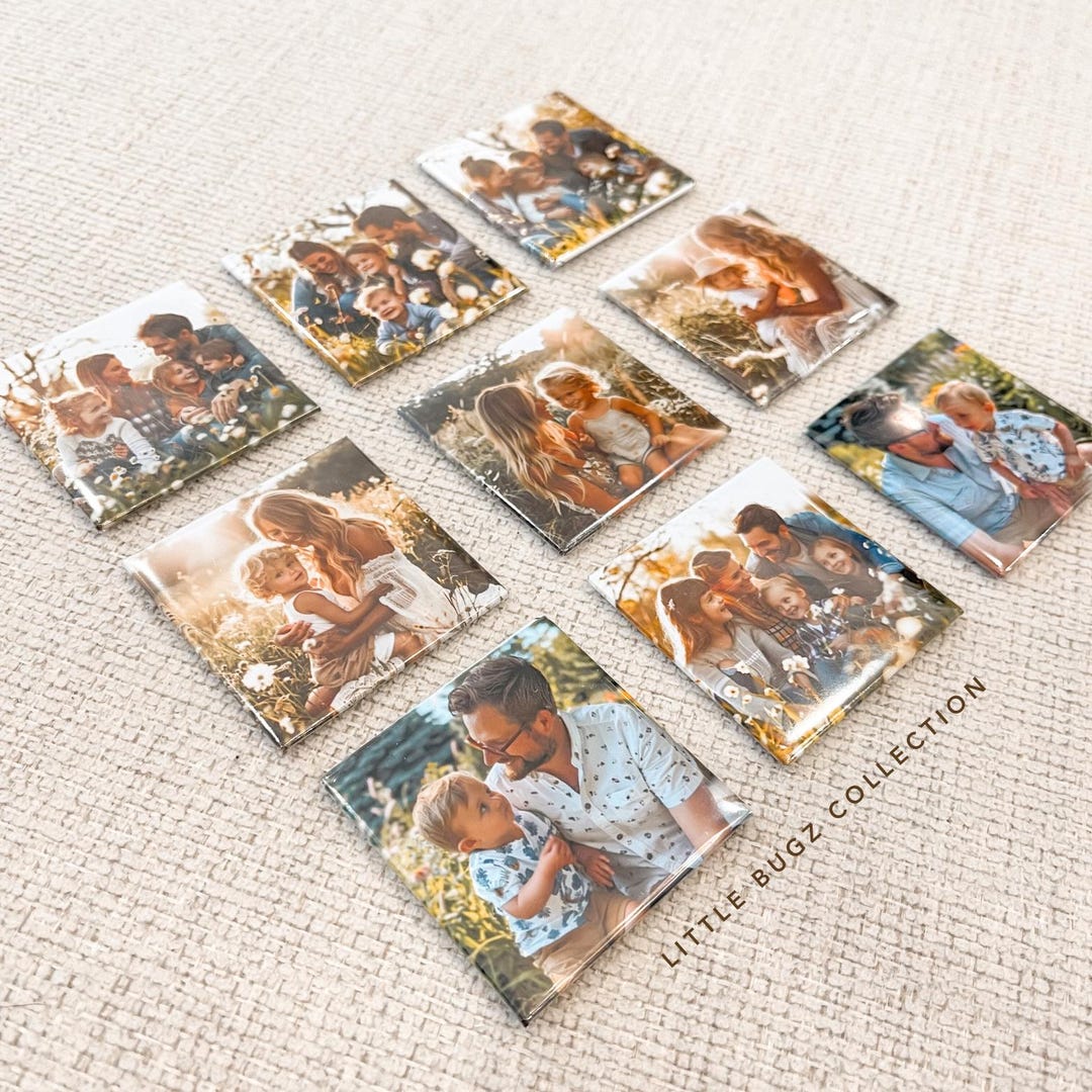 Custom Fridge Magnets, 2x2 Square Photos, Personalized Fridge Magnets ...