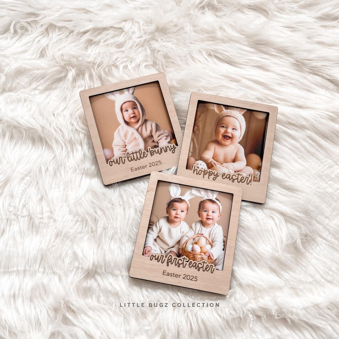 Our Little Bunny Frame, Hoppy Easter Frame, Our First Easter Frame ...