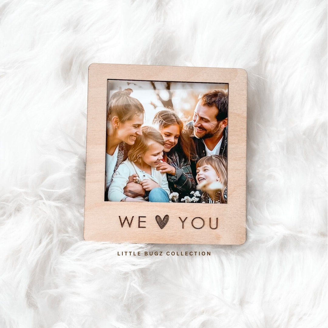 Mother's Day Frame, Father's Day Frame, We Love You Picture Frame ...