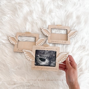Angel Baby Ultrasound Picture Frame | Pregnancy Loss Keepsake - Etsy