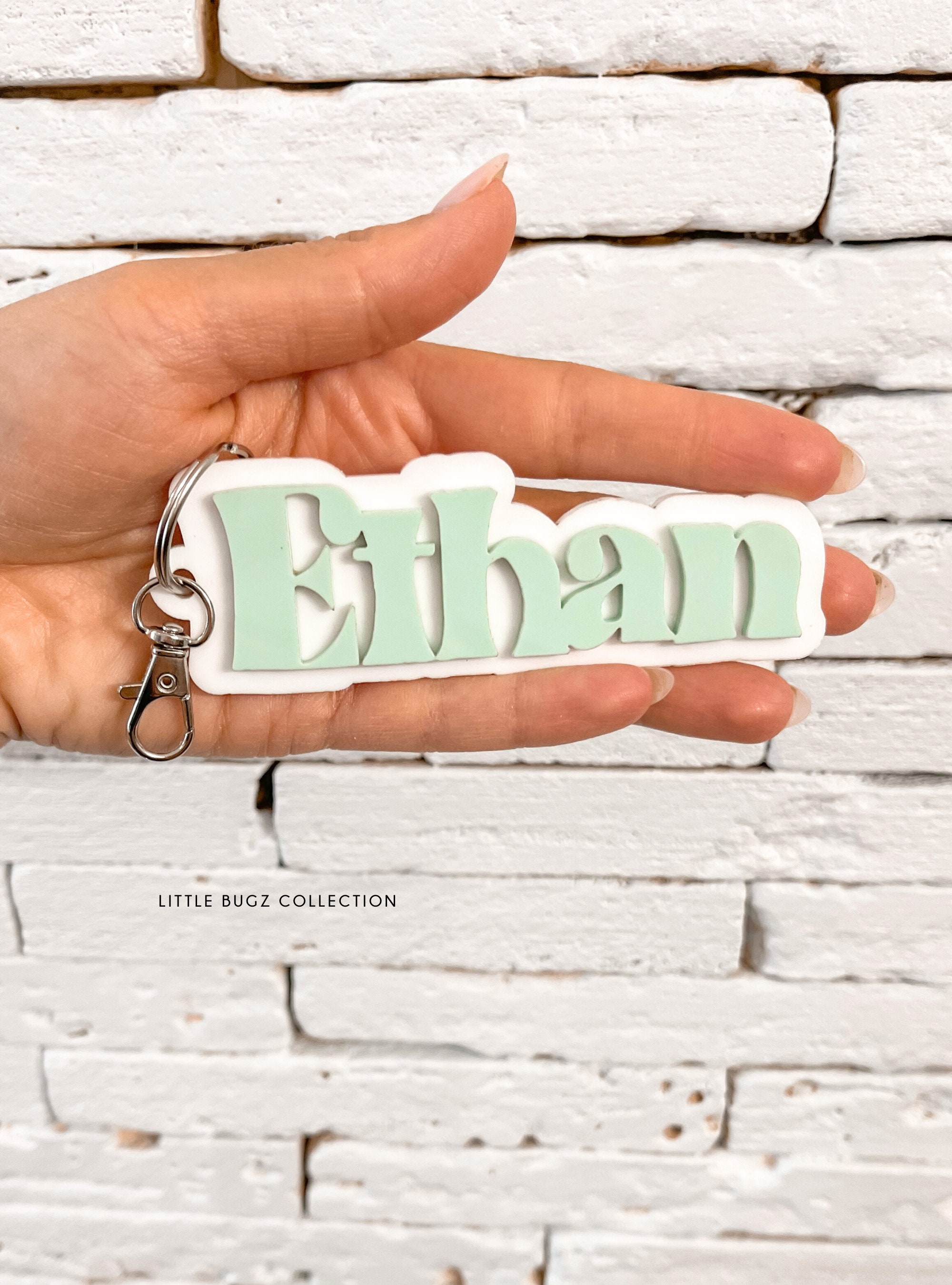 Acrylic Name Keychain, Personalized Acrylic Keychain, Back to School ...