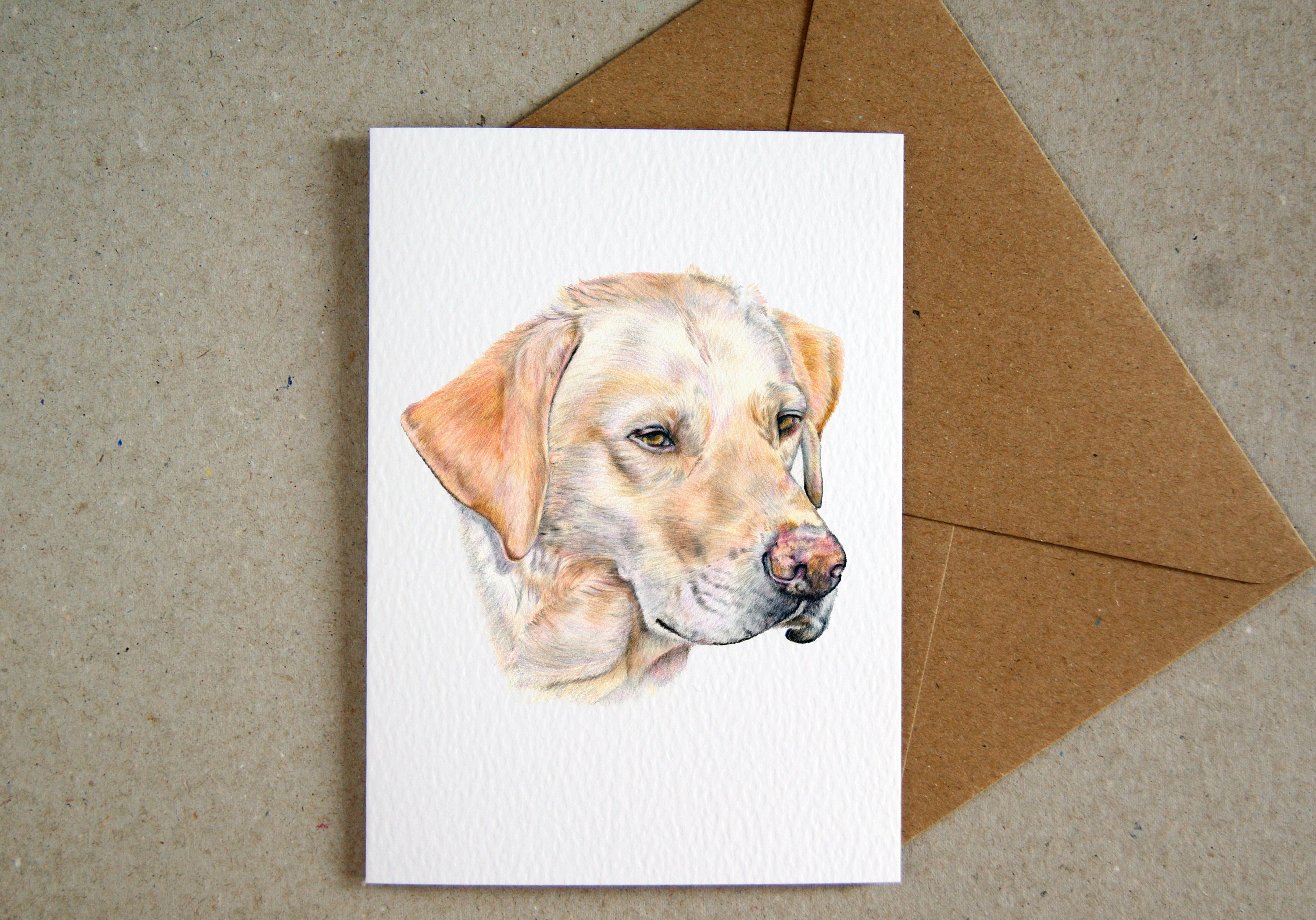Labrador Greeting Card / Labrador Gift / Dog Card / Fine Art - Etsy UK