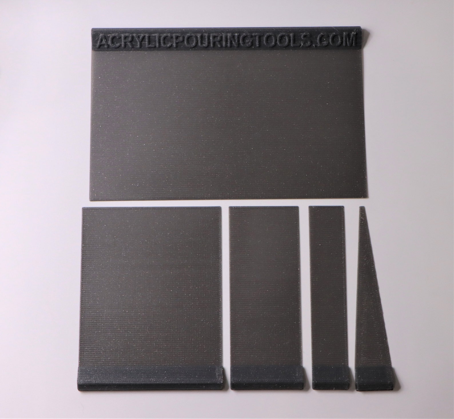 The Original Acrylic Pouring Swipe Tool© 3d Printed Swipe - Etsy