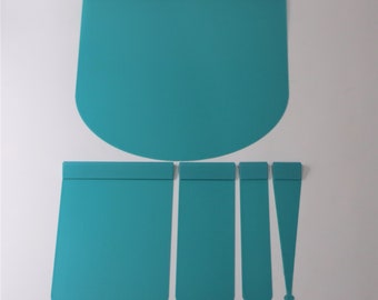 The Original Acrylic Pouring Swipe Tool: 9"x6" - Etsy