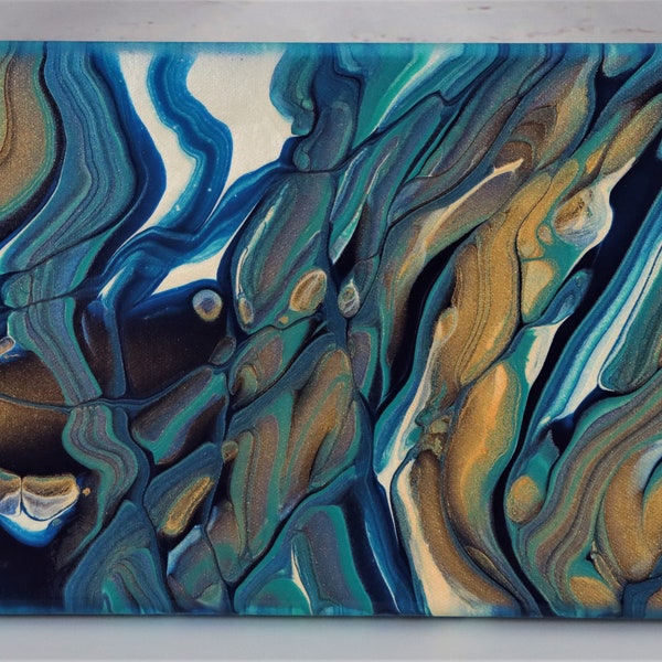 Pour Painting - Etsy