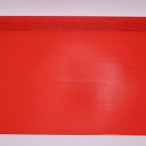 The Original Acrylic Pouring Swipe Tool© ! 3d Printed Large 9"x6" Swipe ...