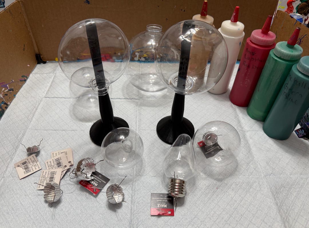 Ornament/bauble Stands for Acrylic Pouring/fluid Art - Etsy