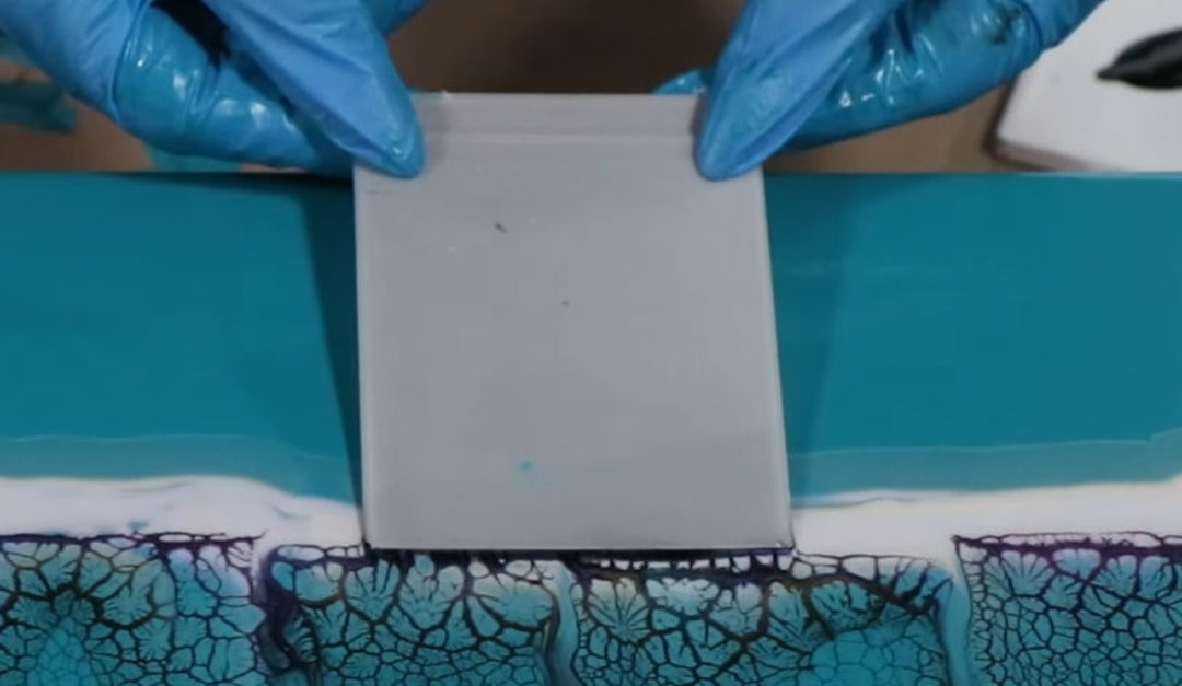 The Original Acrylic Pouring Swipe Tool© 3d Printed Swipe Tool for ...