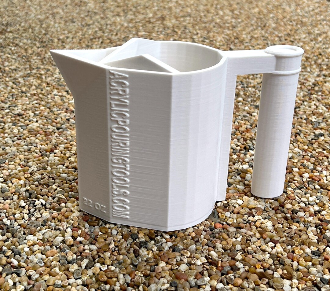 22oz. Cloud Pour Cup With Handle - the Original No Drip Spouted Split ...