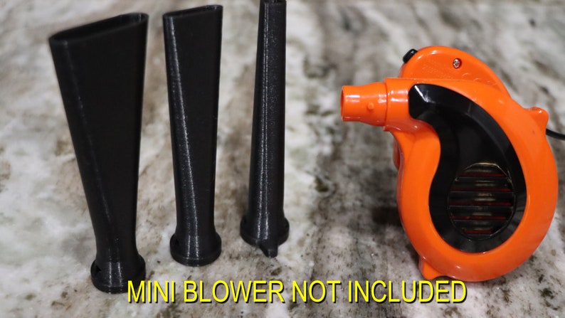 The Original Mini Blower Nozzle Attachments© (set of 3) for PLAYMAKER ...