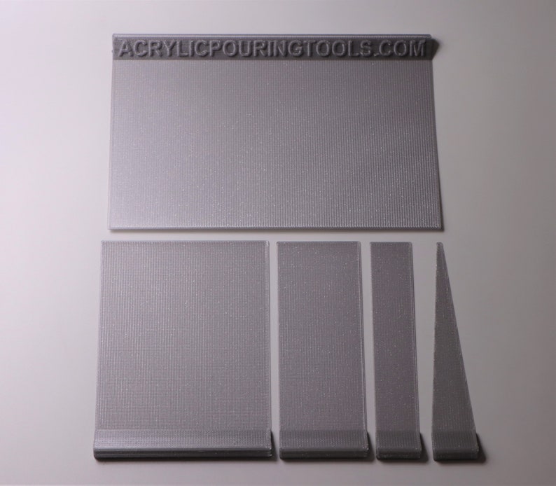 The Original Acrylic Pouring Swipe Tool© 3d Printed Swipe - Etsy
