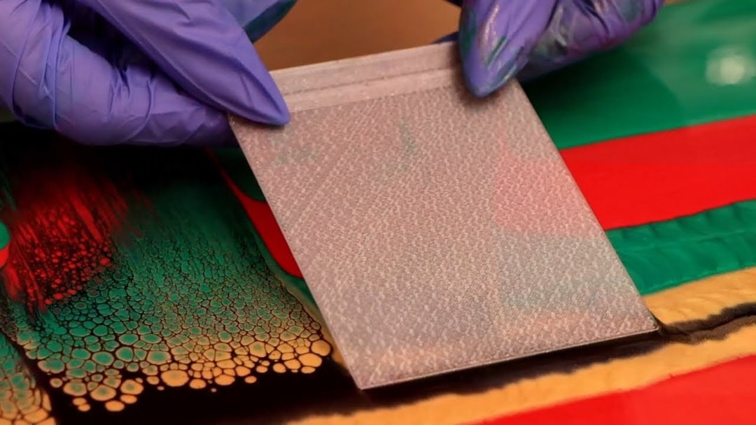 The Original Acrylic Pouring Swipe Tool© 3d Printed Swipe Tool for ...