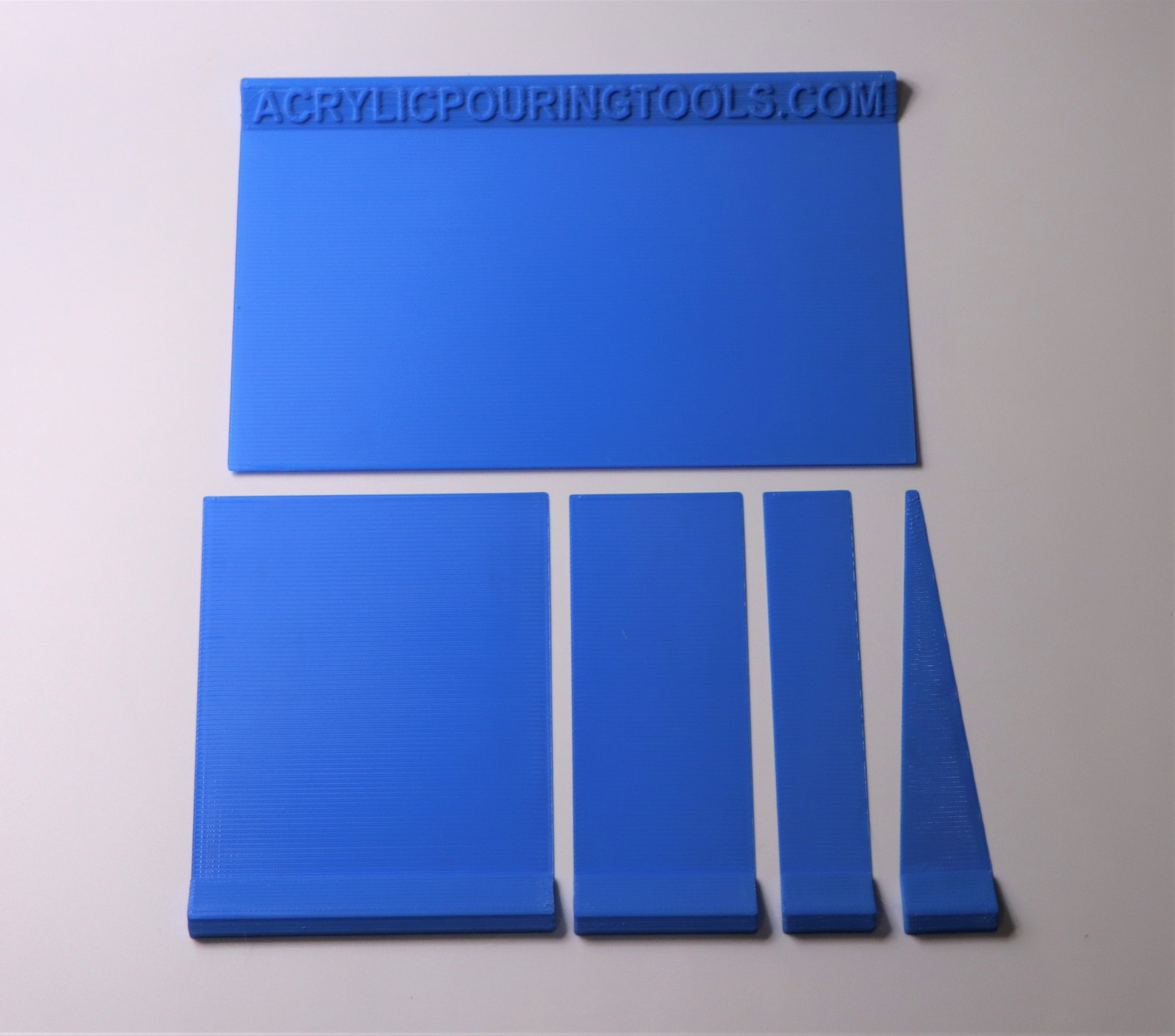 The Original Acrylic Pouring Swipe Tool© 3d Printed Swipe - Etsy