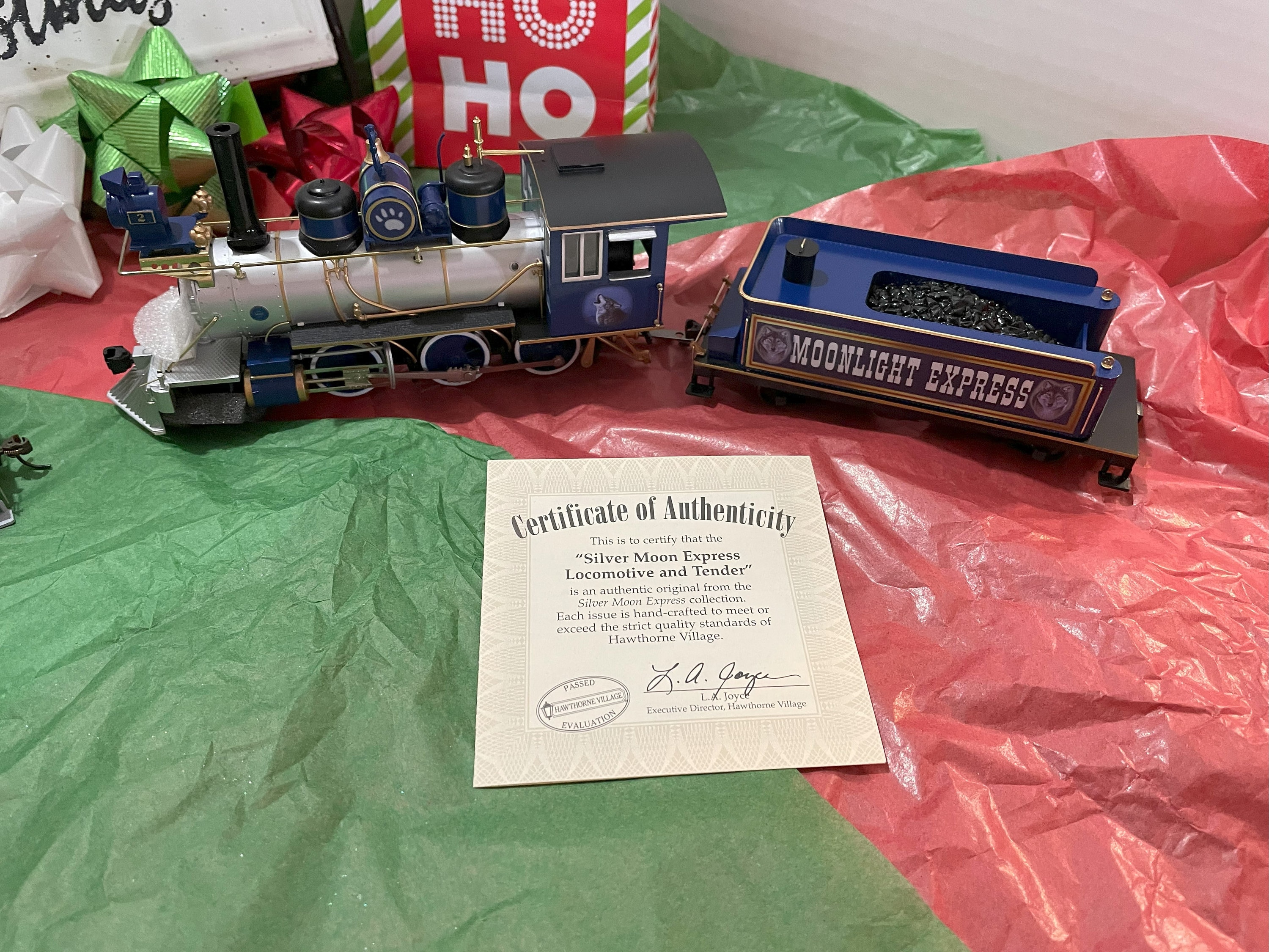 Hawthorne Village Train Sets - Confederate Express and Silver Moon ...