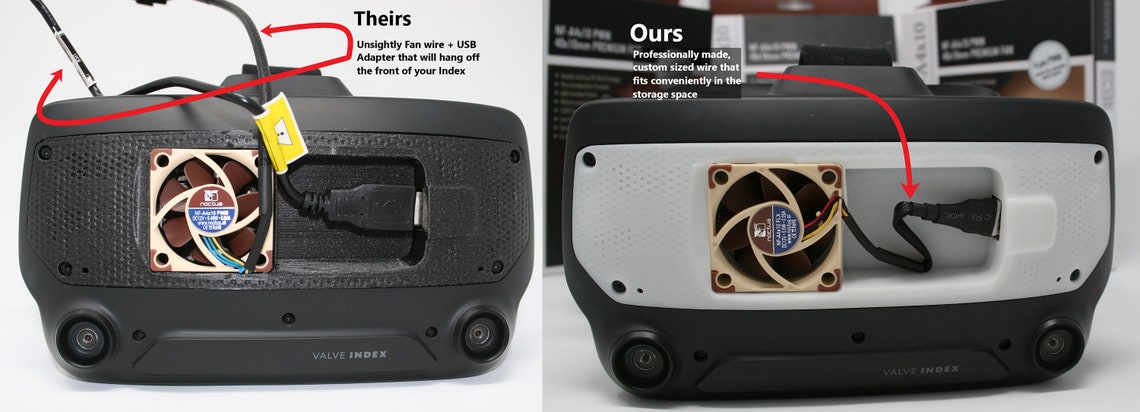 Valve Index Fan Frunk Adapter With Free Accessory belt Clip - Etsy